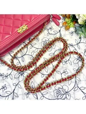 CHANEL | Bags | Chanel Chain Wallet Boy Phone Case | Poshmark